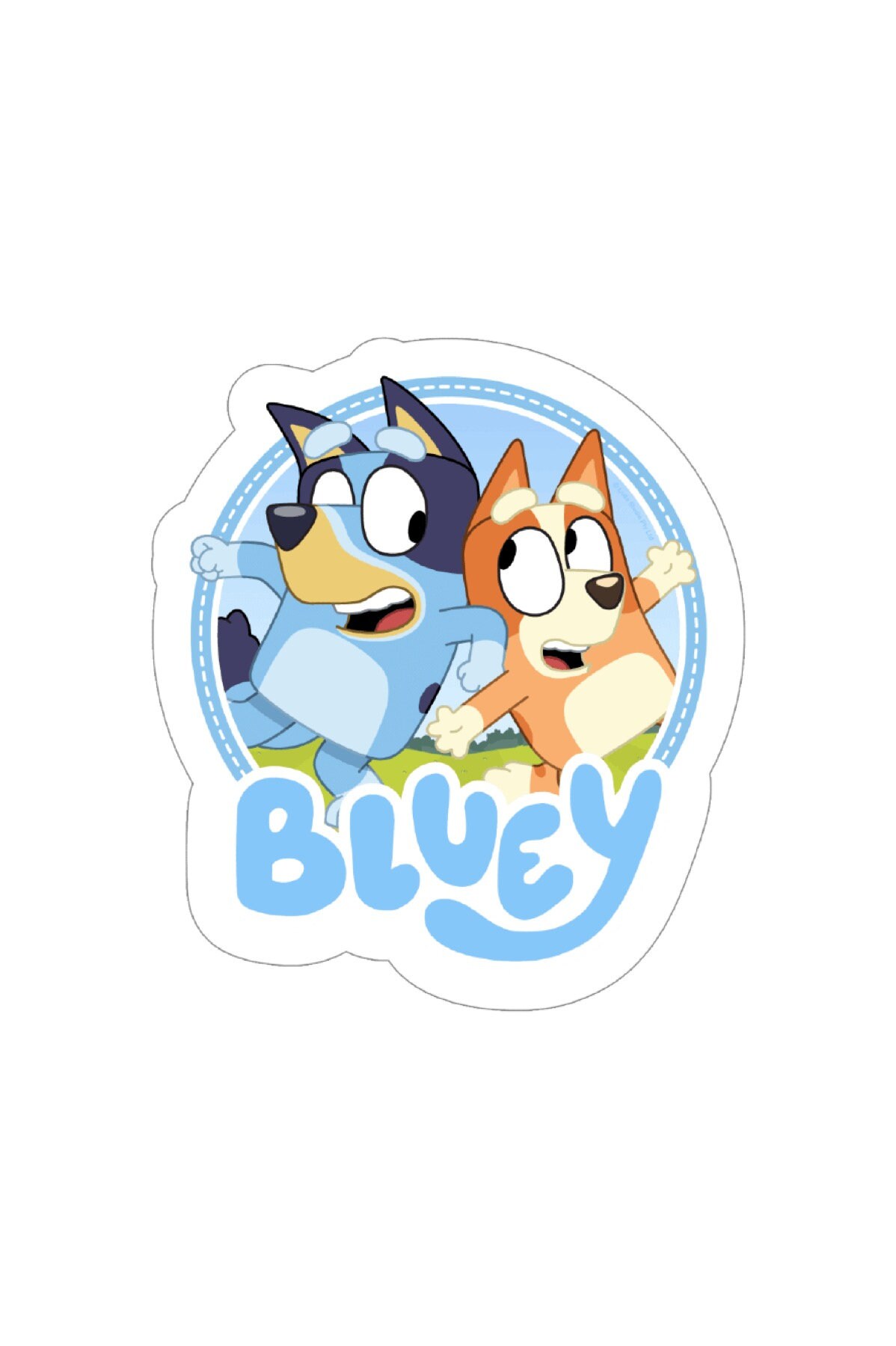 Kids Bluey Edible Image , Cake Topper Edible Image - Etsy