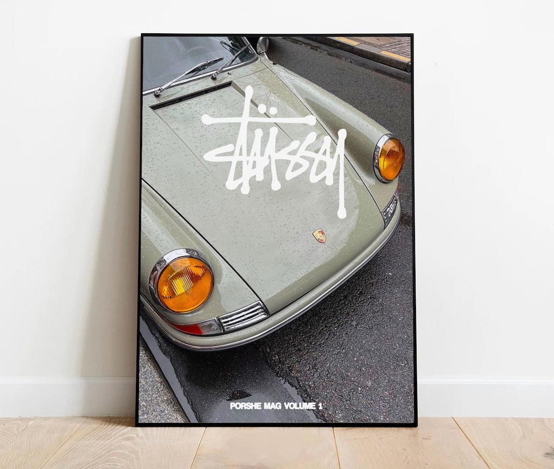 Stussy Poster Wall Art & Digital Prints for Bedroom and Furniture ...