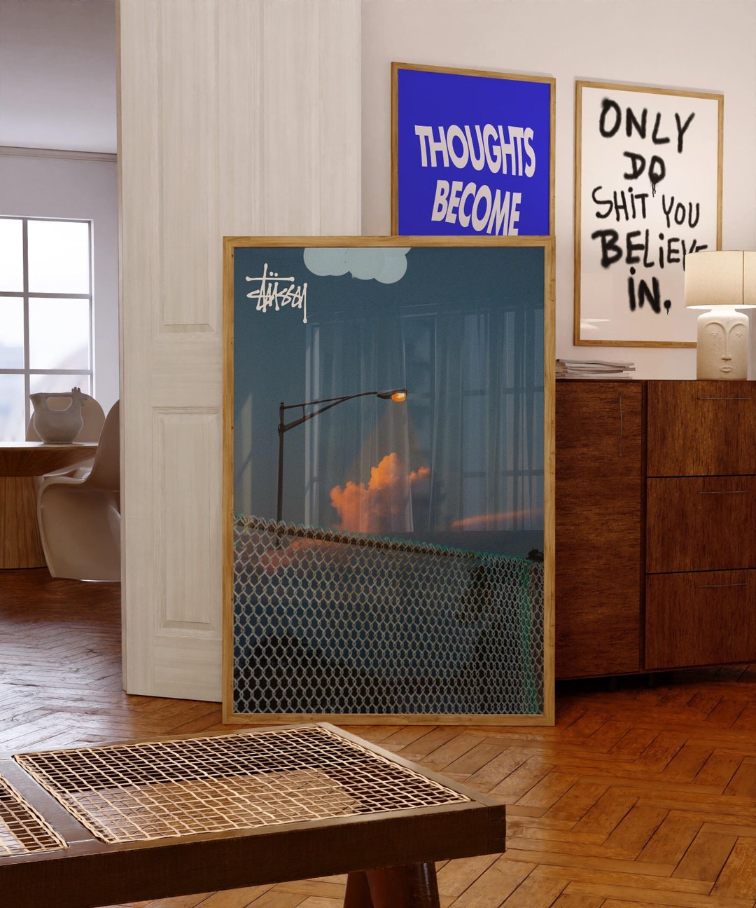 Stussy Poster Wall Art & Digital Prints for Bedroom and Furniture ...