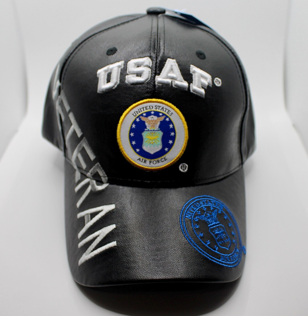 U.S Air Force Veteran Hat. Air Force Logo Cap. USAF Baseball Hat ...