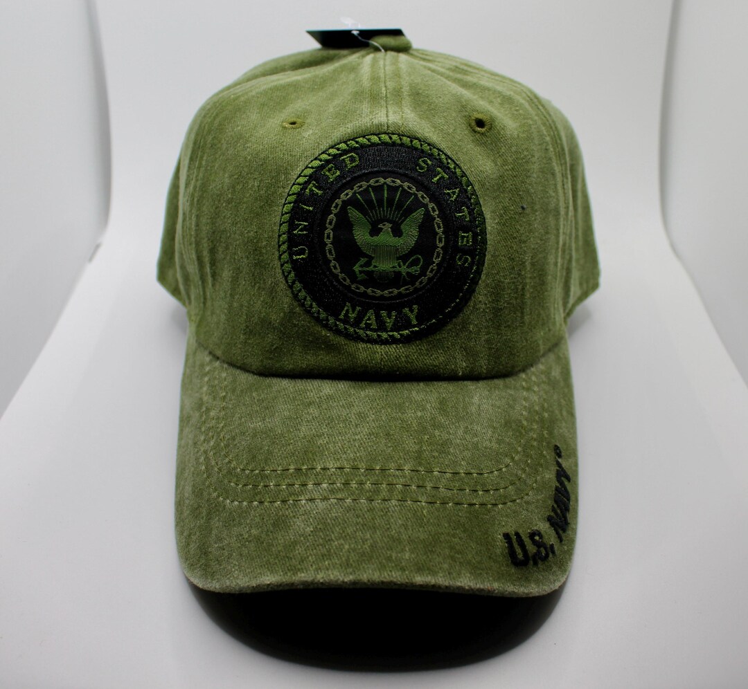 Navy Hat. Navy Logo Green Hat. US Navy Baseball Hat. U.S Navy Hat ...