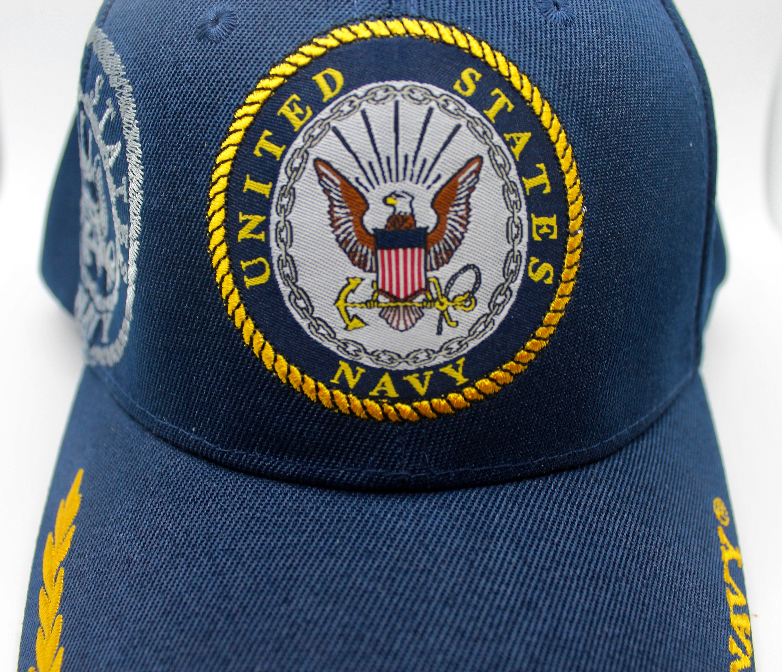U.S. Navy Hat. Navy Logo Cap. US Navy Baseball Hat. Military Hat ...