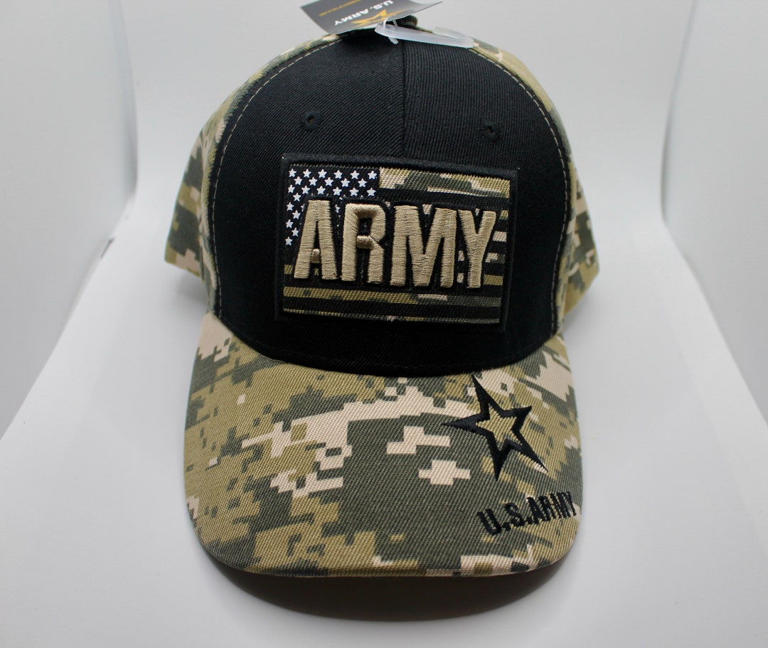 Army American Flag Hat. Army Logo Cap. US Army Baseball Hat. Army Hat ...