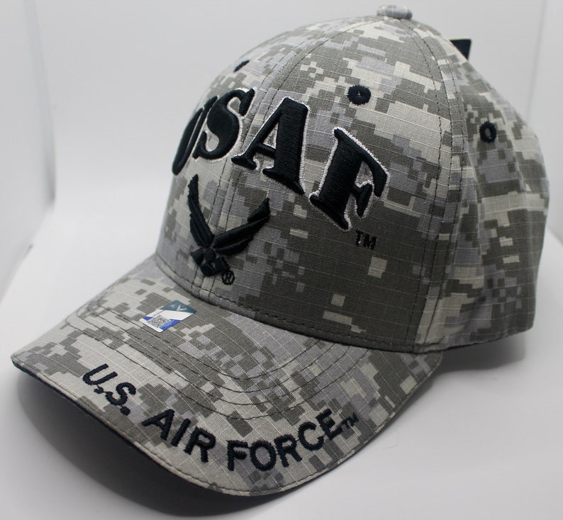 USAF Camo Hat. U.S Air Force Cap. Air Force Baseball Hat. US Military ...