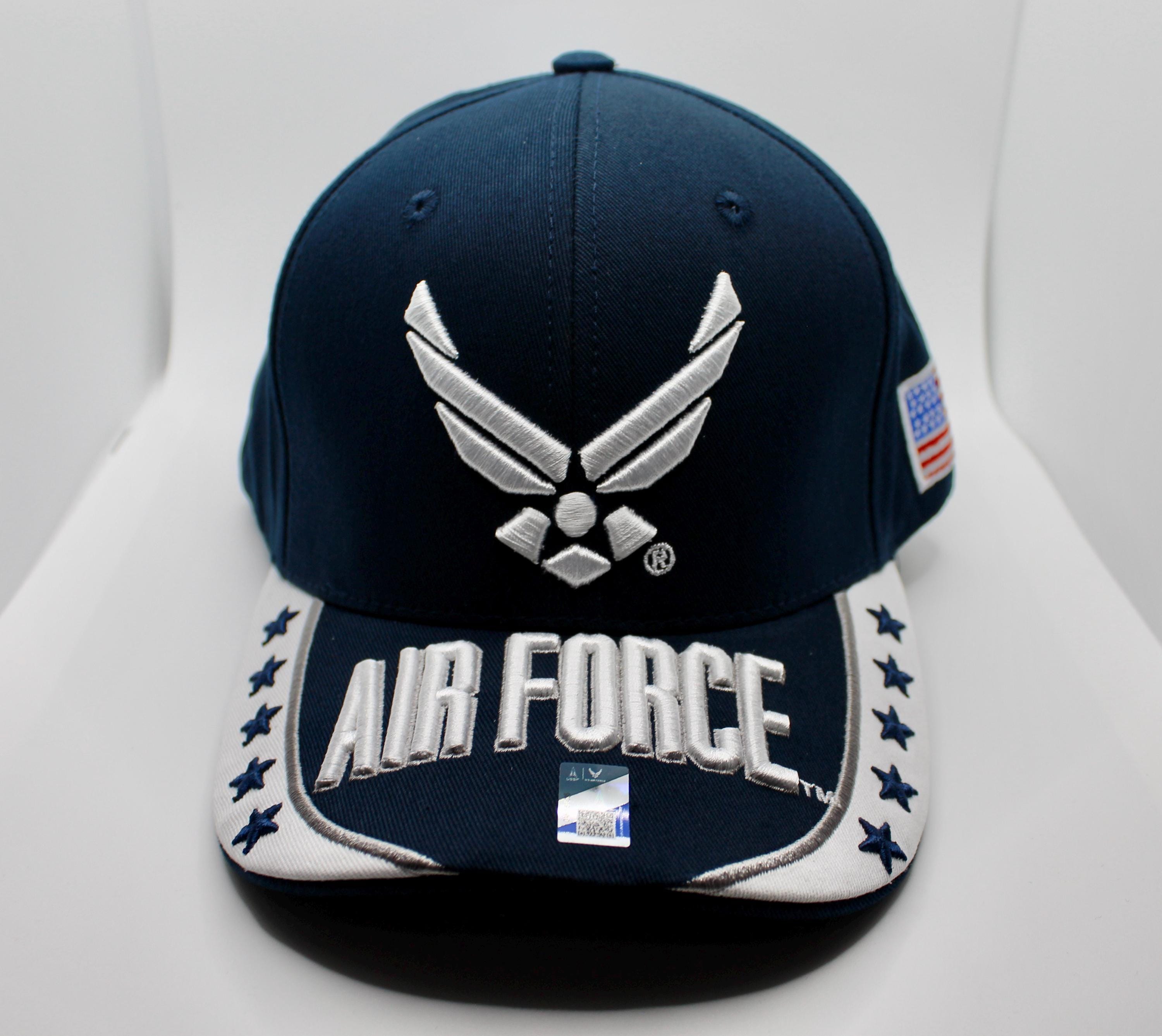 U.S. Air Force Hat. US Air Force Big Logo Cap. USAF Blue Hat ...