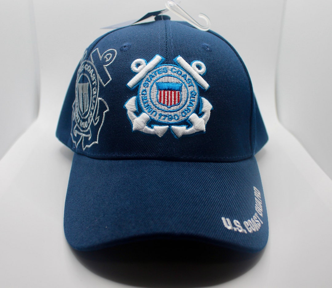 United States Coast Guard Blue Hat. USCG Blue Cap. US Military Hat ...