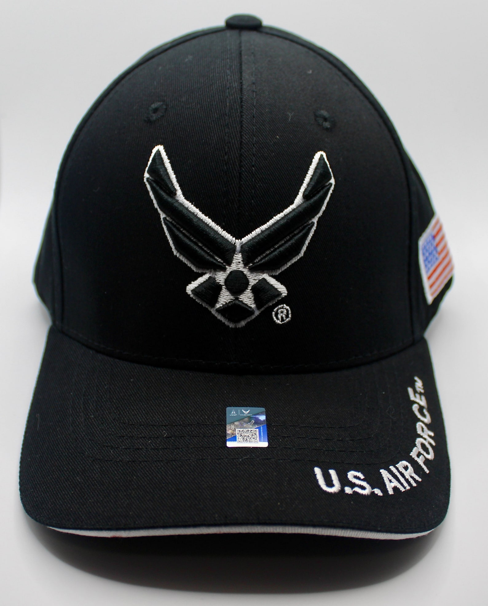 U.S Air Force Black Hat. Air Force Logo Cap. Air Force Baseball Hat ...