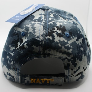 US Navy Camo Hat. U.S Navy Cap. Military Baseball Hat. Officially ...