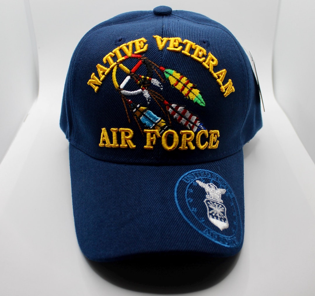 Native Veteran Air Force Hat. U.S. Air Force Hat. US Air Force Logo Cap ...