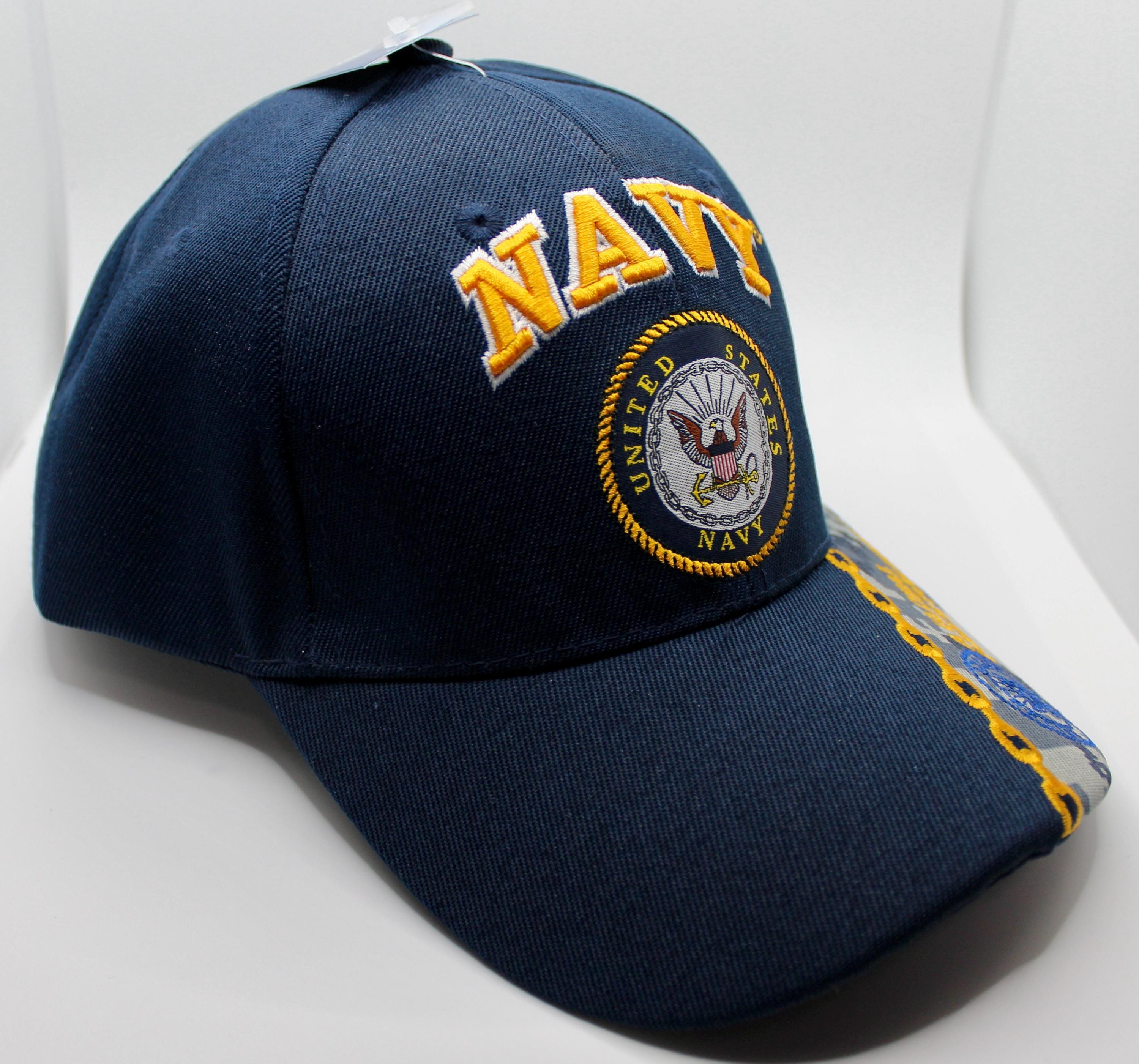 U.S. Navy Seal Hat. Navy Logo Blue Cap. US Navy Baseball Hat ...