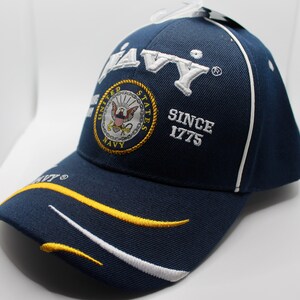 U.S. Navy Hat. Navy Logo Cap. Navy Baseball Hat. Military Hat ...