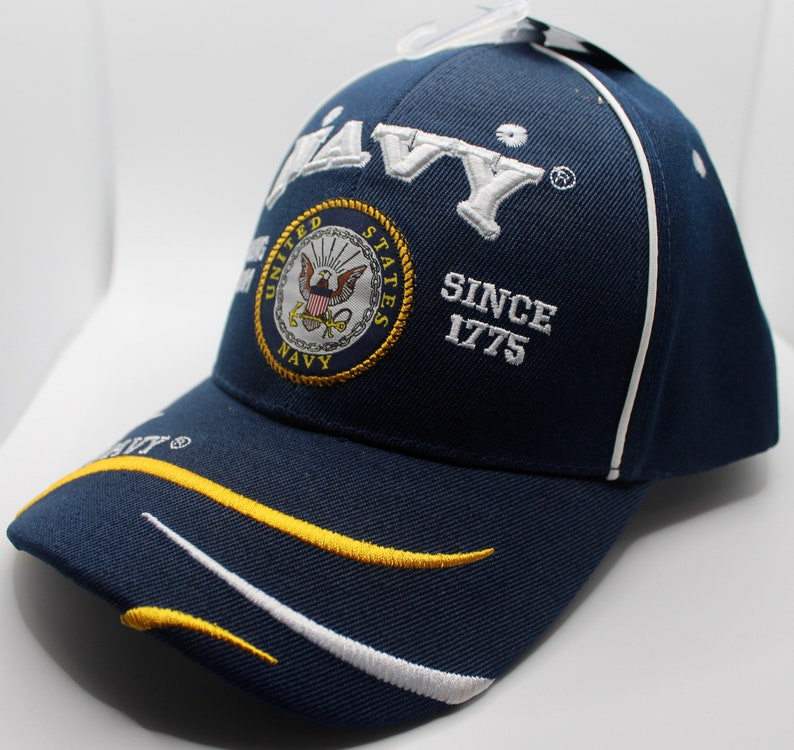 U.S. Navy Hat. Navy Logo Cap. Navy Baseball Hat. Military Hat ...