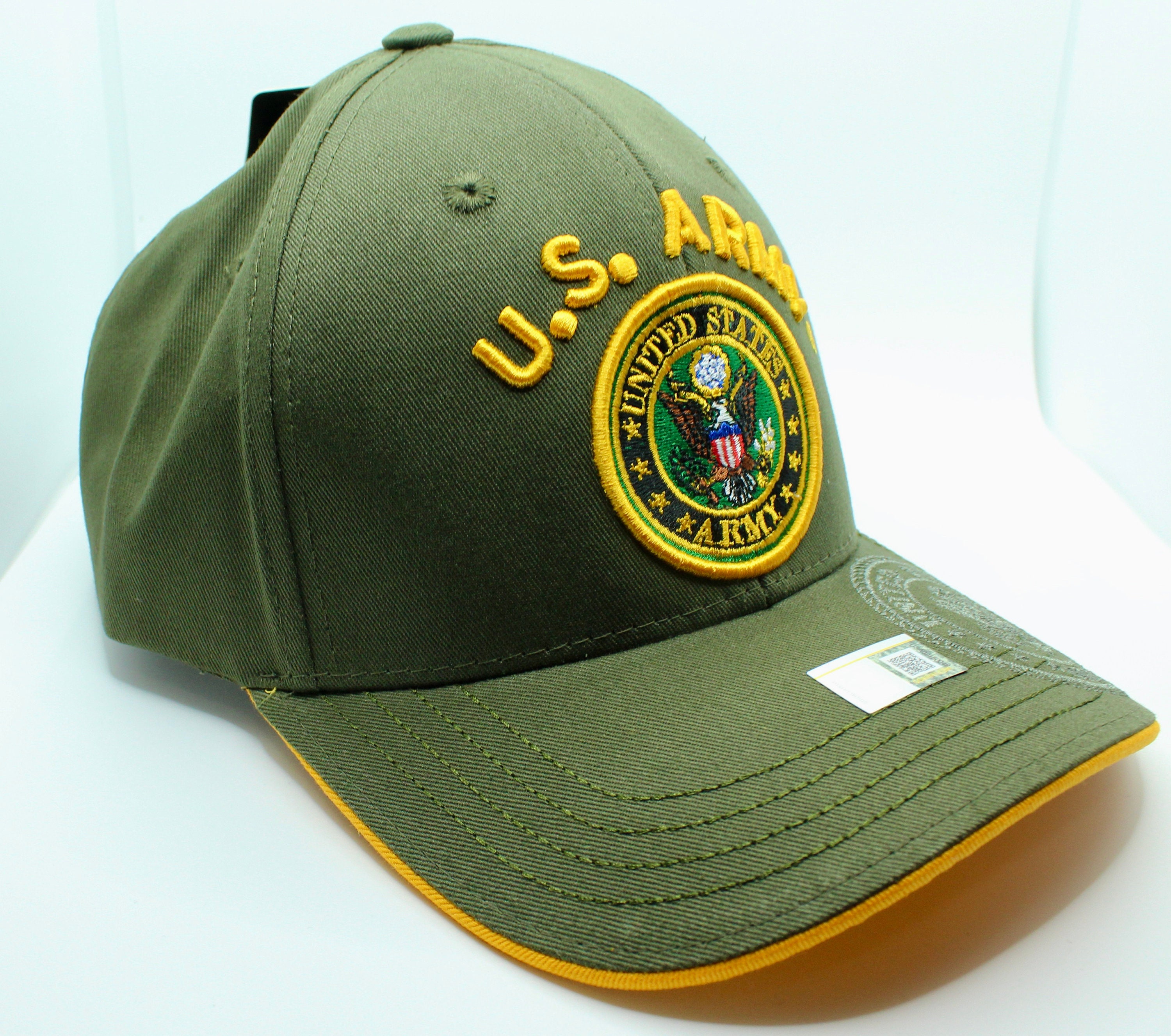U.S. Army Hat. Army Logo Green Hat. US Army Baseball Hat. Officially ...