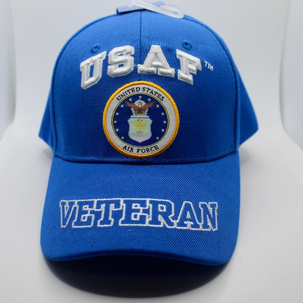 U.S Air Force Camo Hat. Air Force White Logo Cap. US Air Force Baseball ...