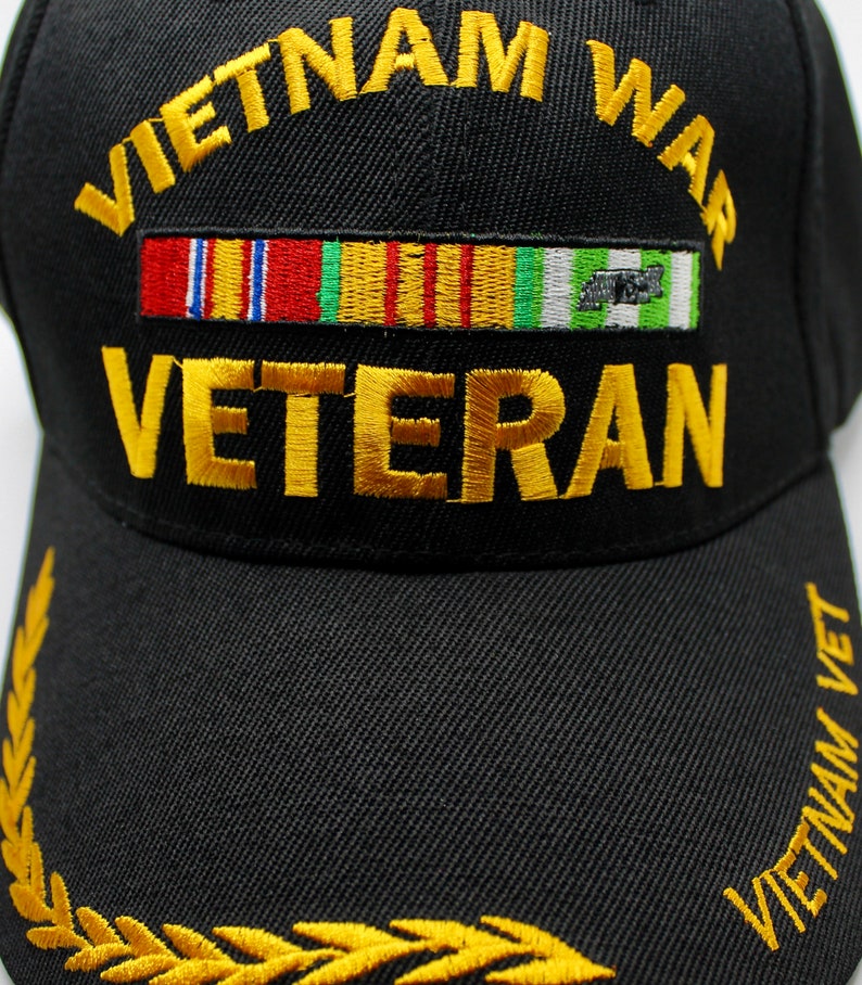 Vietnam War Veteran Hat. Vietnam Veteran Baseball Hat. U.S Veteran Hat ...