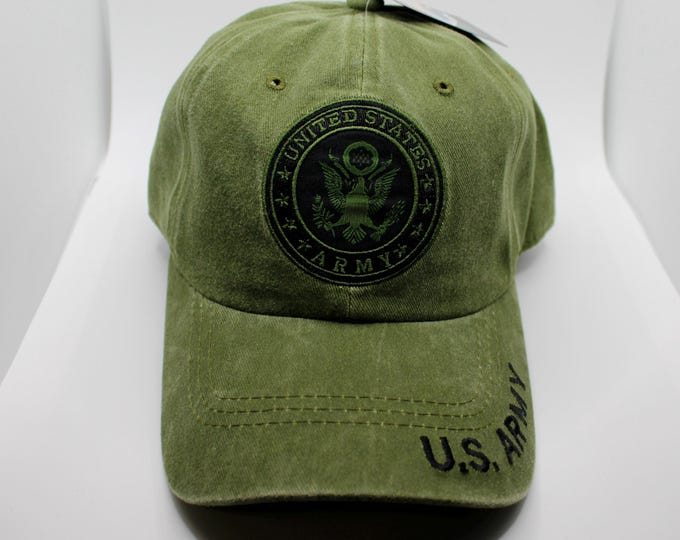 Army Hat. Army Logo Green Hat. US Army Baseball Hat. U.S. Army Hat ...