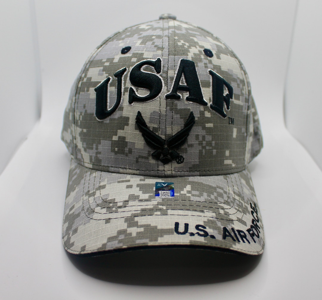 USAF Camo Hat. U.S Air Force Cap. Air Force Baseball Hat. US Military ...