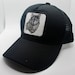 Wolf Baseball Black Hat. Majestic Wolf Embroidered Baseball Hat. Wild ...