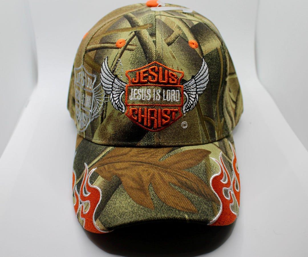 Jesus is Lord Hat. Jesus Christ Baseball Cap. Christian Camo Hat ...