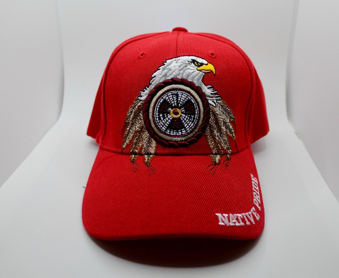 Native Pride Eagle Hat. Native Pride Red Hat. Bald Eagle Hat ...