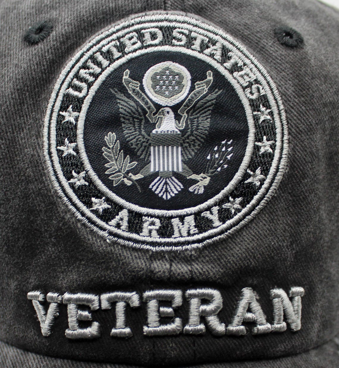 Veteran Army Hat. Army Logo Black Hat. US Army Baseball Hat. US Hat ...