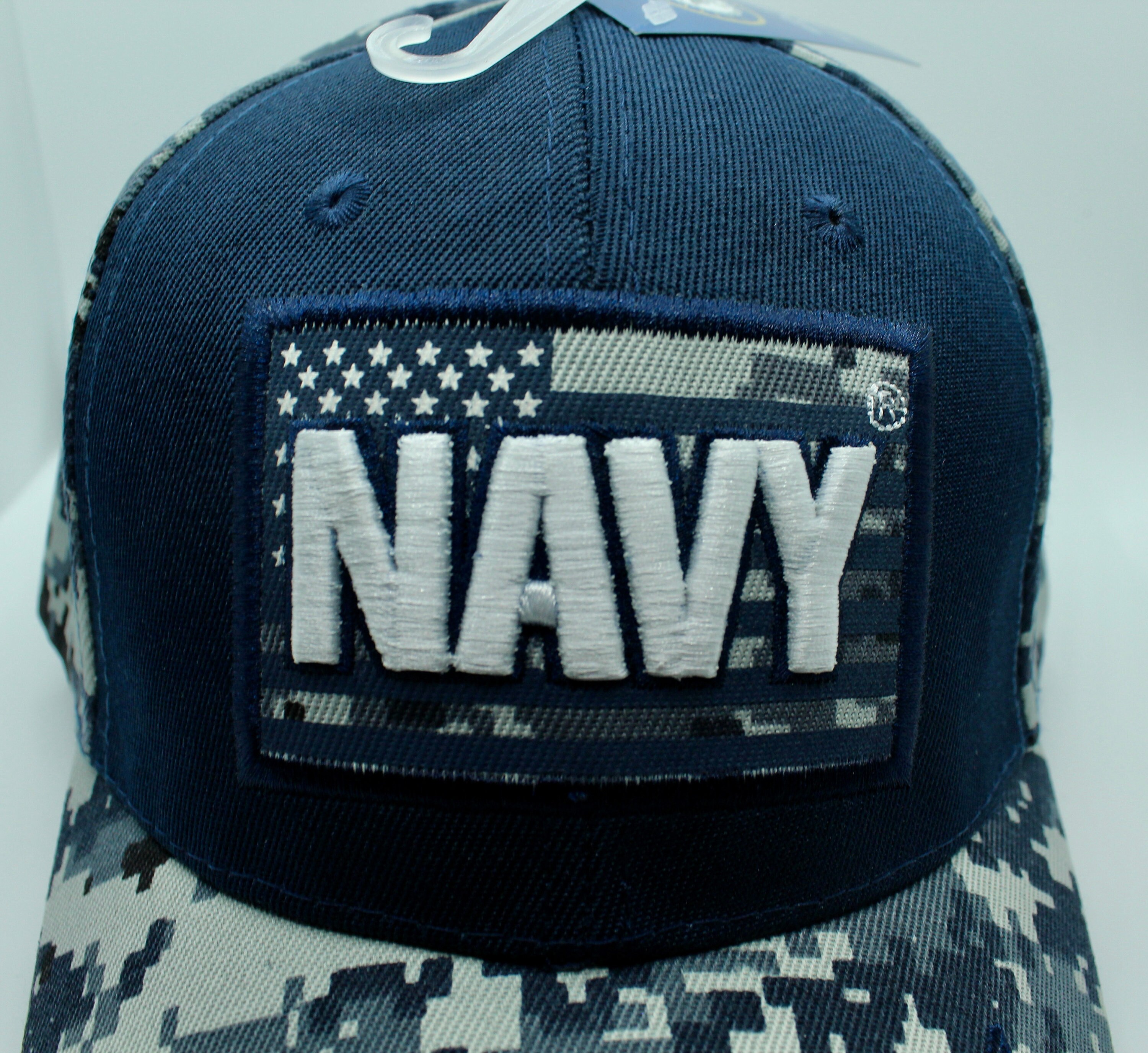 Navy American Flag Hat. Navy Flag Cap. US Navy Baseball Hat. US ...