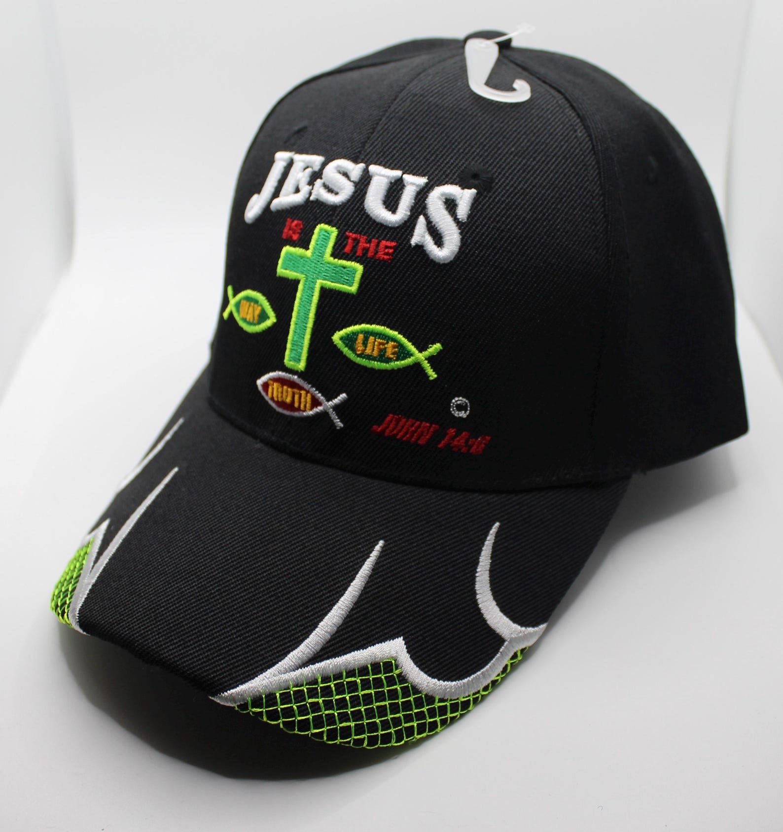 Jesus is the Way the Truth and Life Hat. Jesus Christ Baseball Cap ...