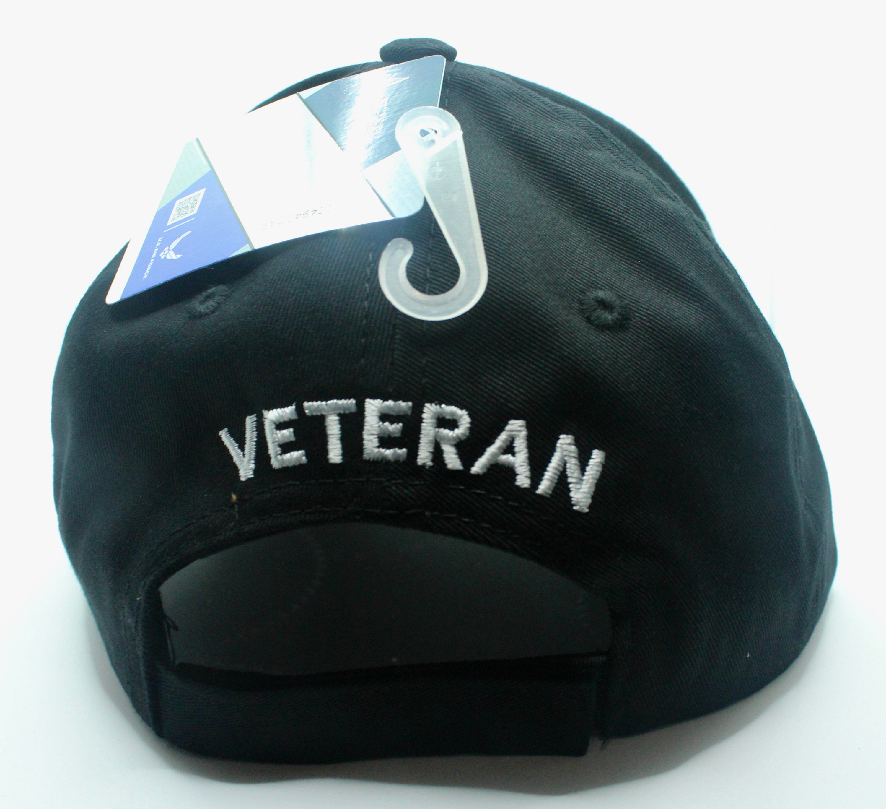 Veteran U.S Air Force Hat. Air Force Logo Cap. Veteran USAF Black Hat ...