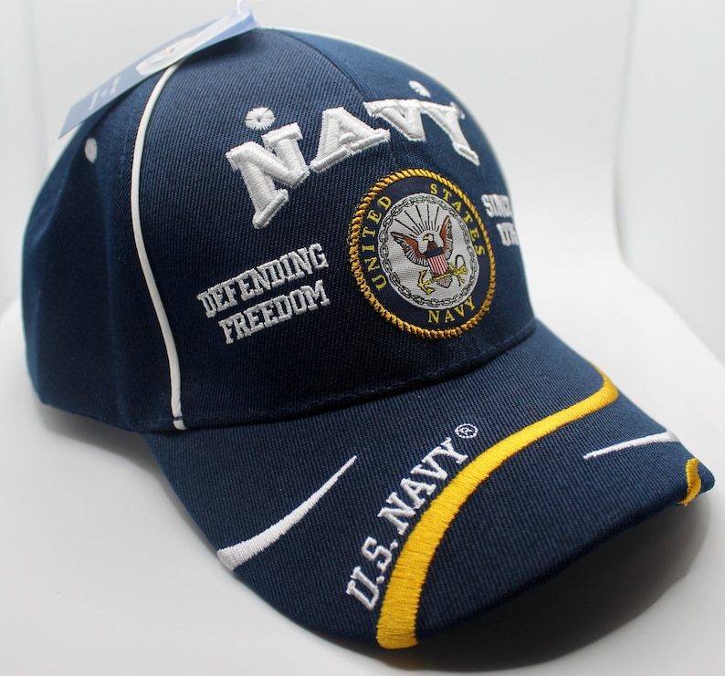 U.S. Navy Hat. Navy Logo Cap. Navy Baseball Hat. Military Hat ...