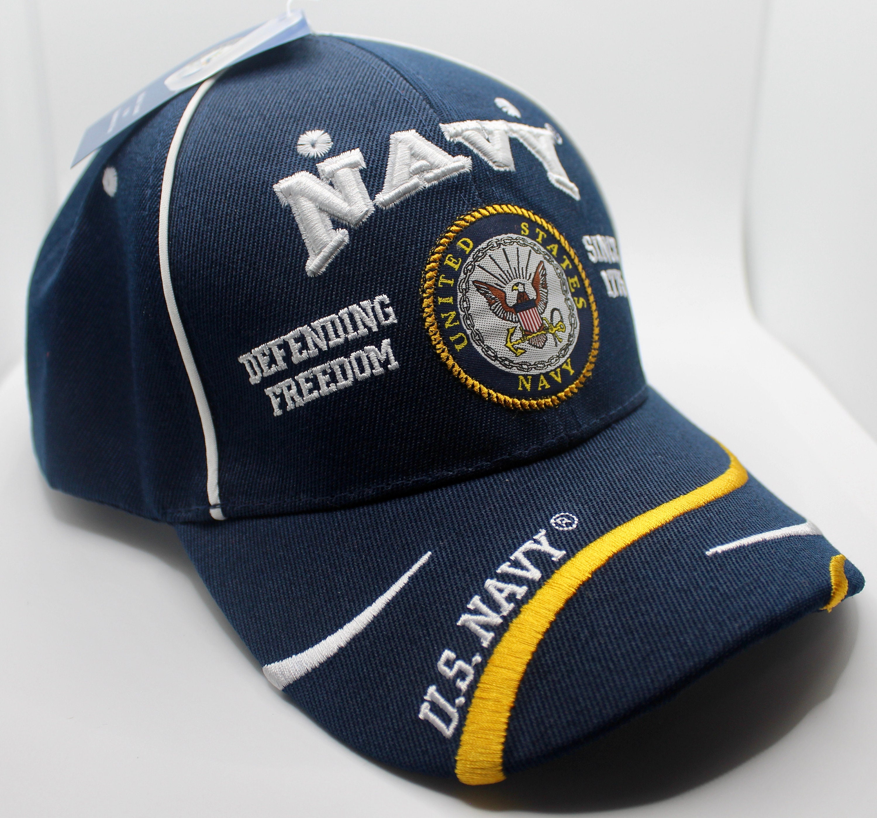 U.S. Navy Hat. Navy Logo Cap. Navy Baseball Hat. Military Hat ...