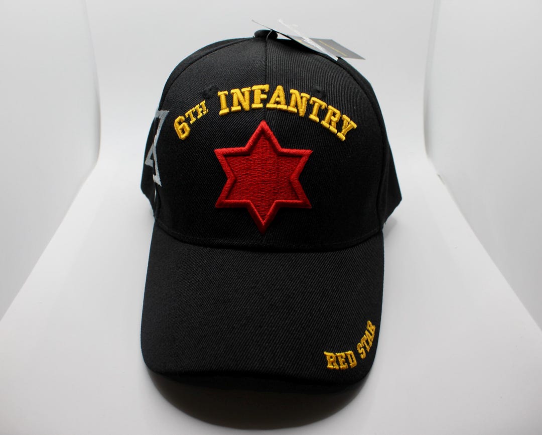 6th Infantry Division Hat. Red Star Cap. Black Army 6th Infantry Hat ...