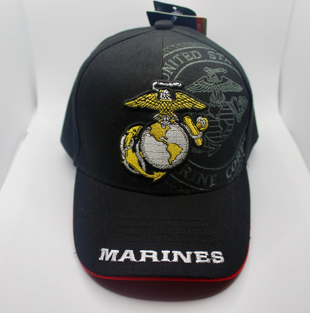U.S. Marines Hat. Big Marine Corps Logo Hat. Officially Licensed United ...