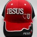 Jesus Loves You Hat. Jesus Christ Baseball Cap. Christian Red Hat ...