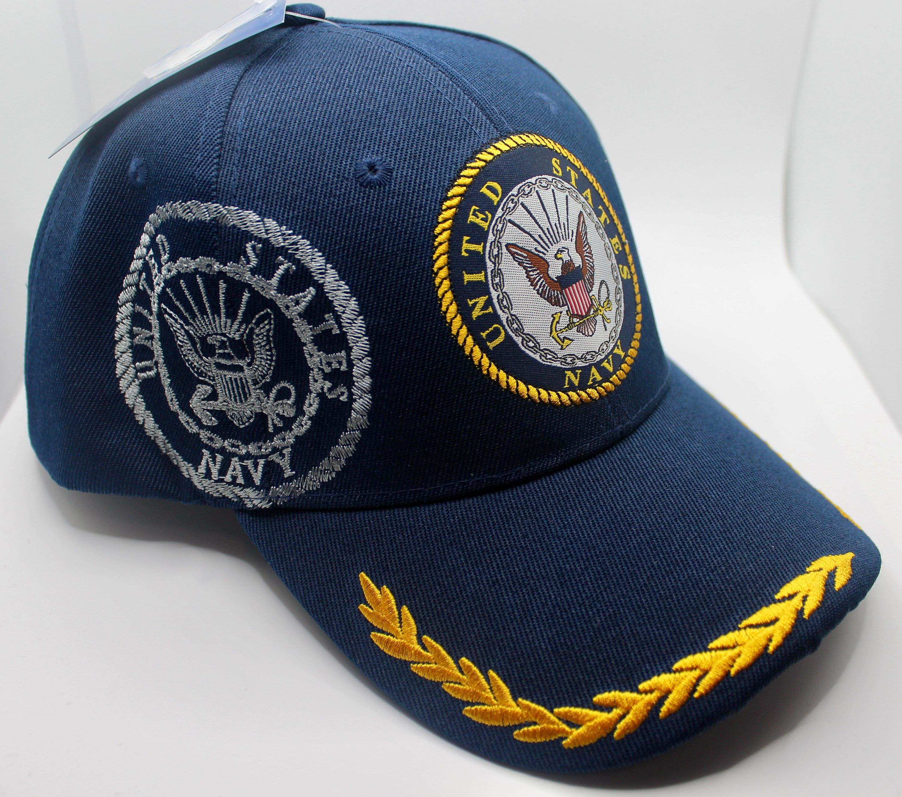 U.S. Navy Hat. Navy Logo Cap. US Navy Baseball Hat. Military Hat. Officially Licensed United ...