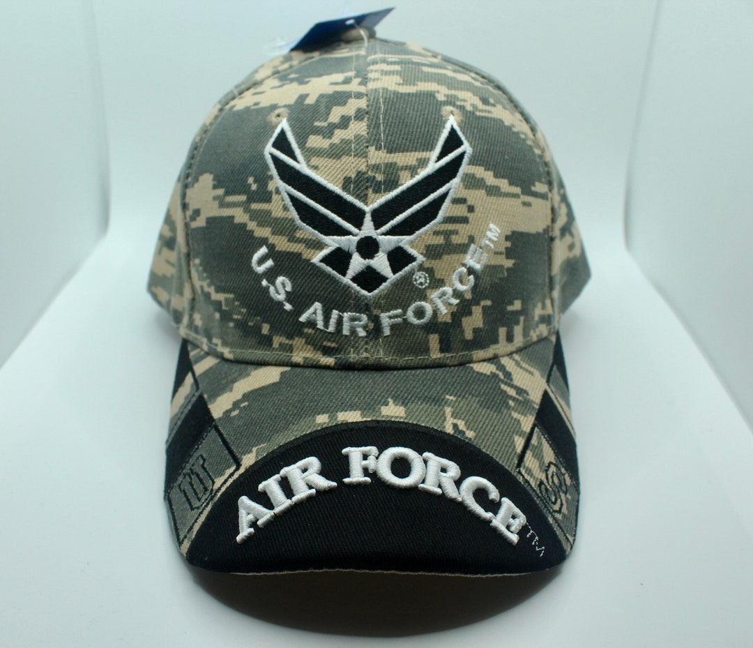 U.S Air Force Hat. Air Force Camo Cap. Air Force Baseball Hat. US ...