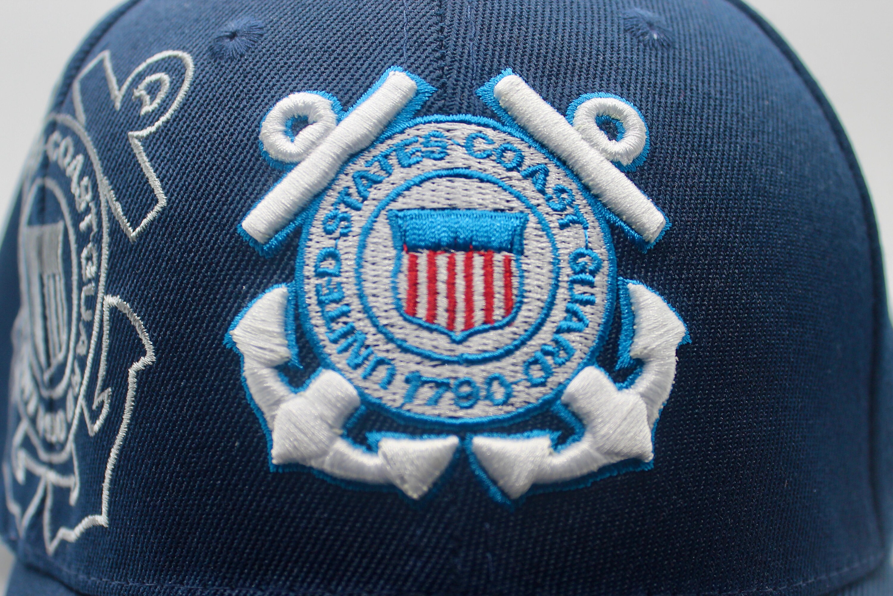 United States Coast Guard Blue Hat. USCG Blue Cap. US Military Hat ...