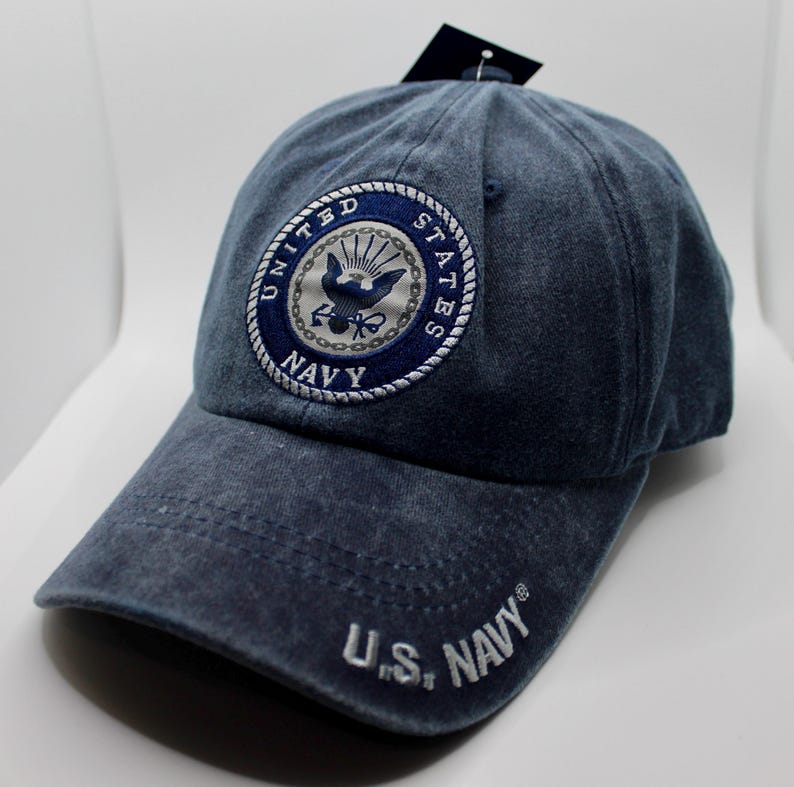 U.S Navy Hat. Navy Washed Blue Hat. US Navy Baseball Hat. U.S Navy Hat ...