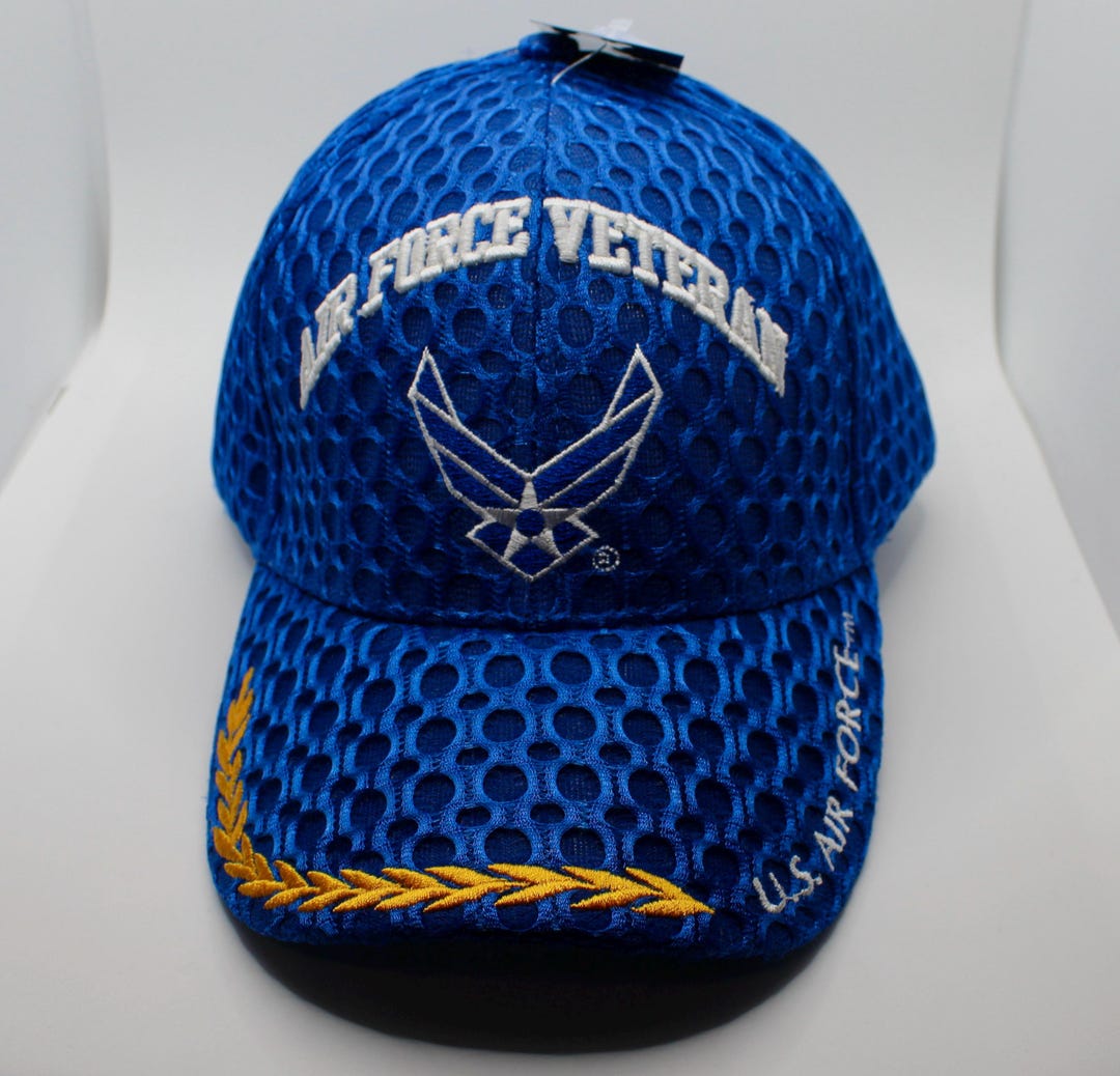 U.S Air Force Veteran Light Blue Hat. USAF Veteran Cap. US Air Force ...