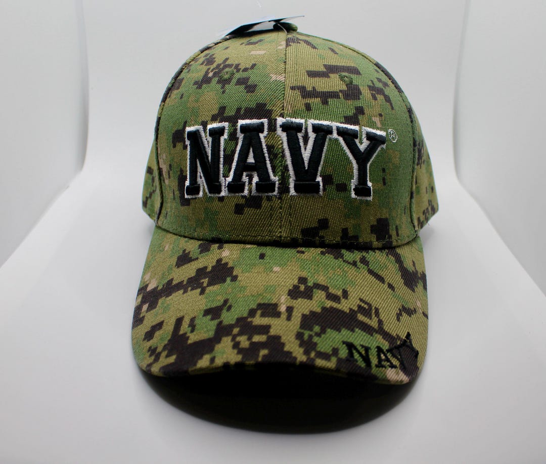 U.S. Navy Hat. Navy Big Letter Cap. Navy Baseball Hat. Military Hat ...