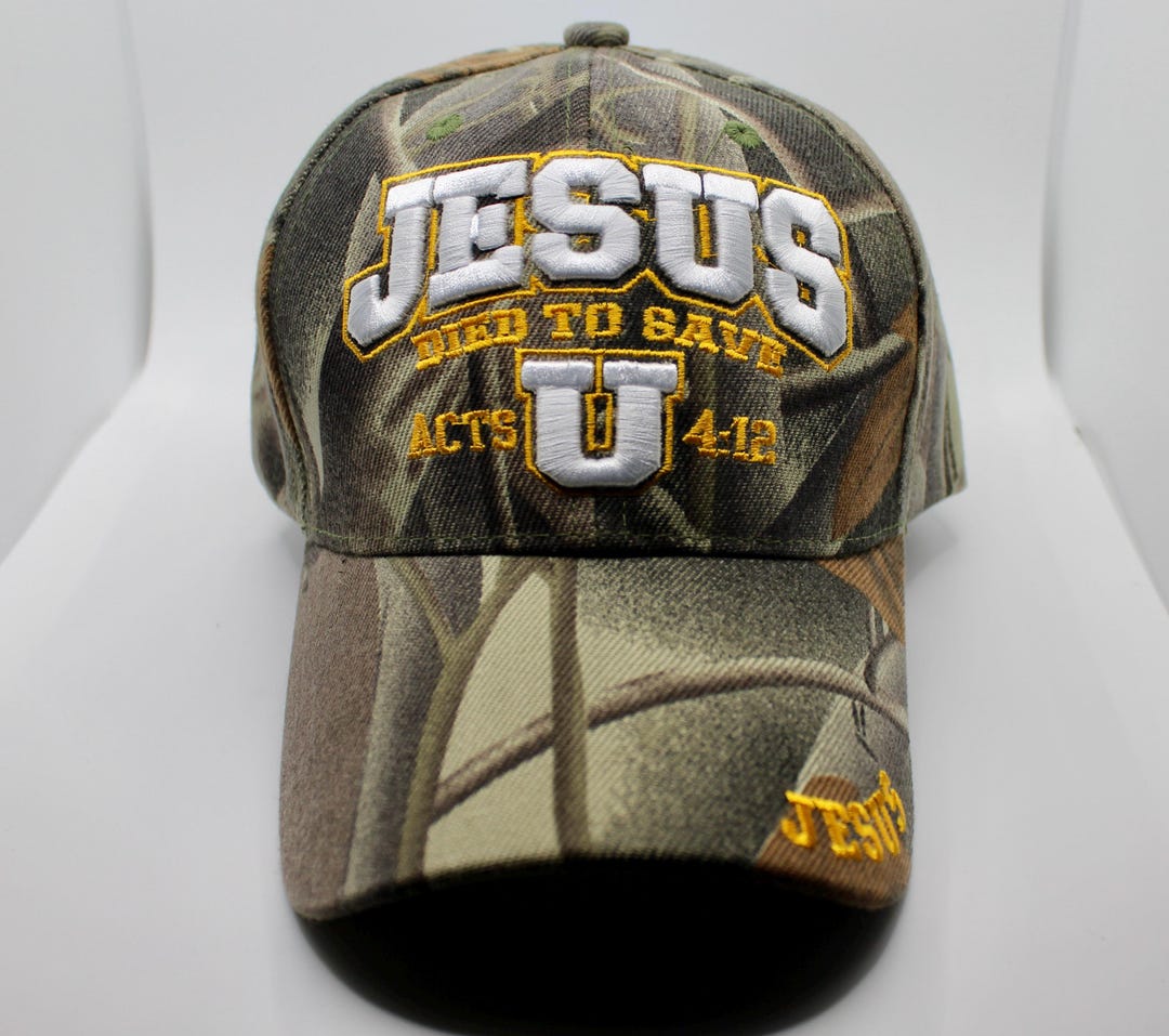 Jesus Died to Save U Hat. I Love Jesus Baseball Cap. Christian Hat ...