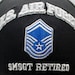 U.S Air Force SMSGT Retired Hat. Air Force Cap. Veteran USAF Black Hat ...