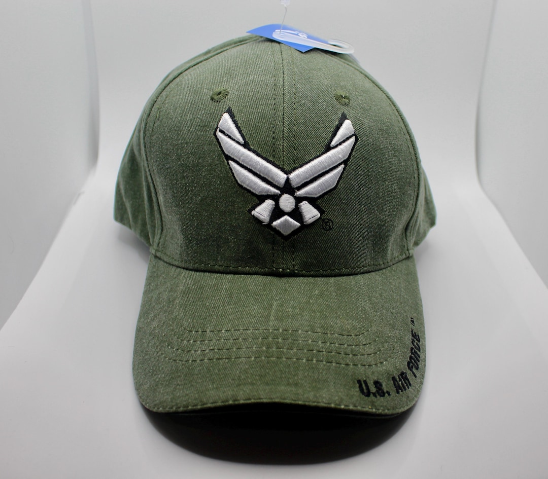 US Air Force Green Hat. U.S Air Force Cap. Air Force Baseball Hat. US ...