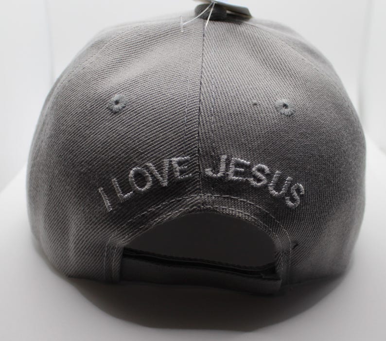 Christ King of Kings Hat. Jesus Baseball Cap. Christian Gray Hat. Jesus ...