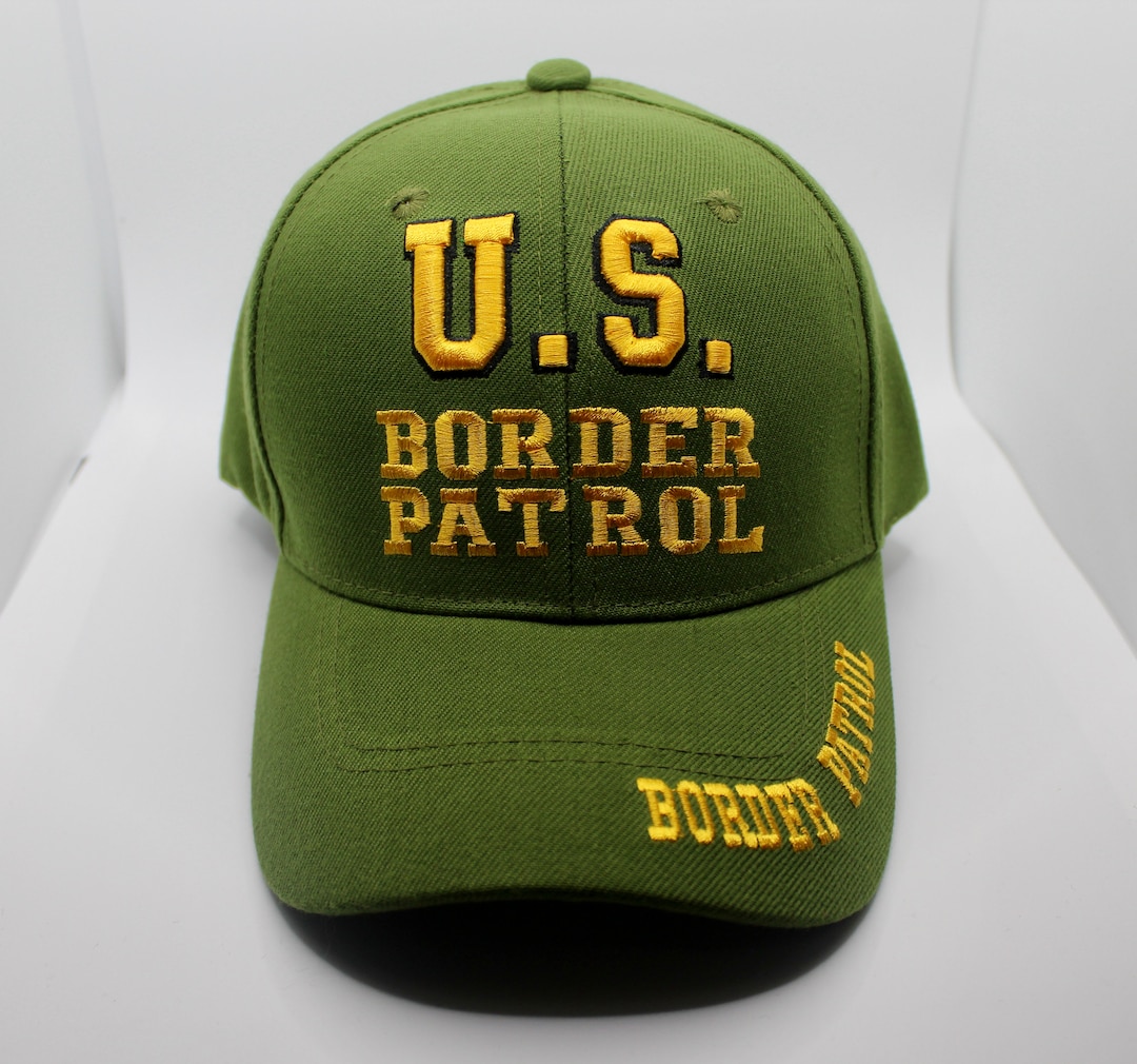 U.S. Border Patrol Hat. Green US Border Patrol Hat. US Hat. Official U ...