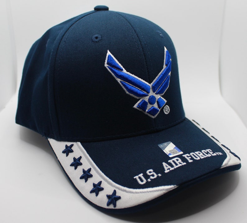 U.S. Air Force Hat. US Air Force Logo Cap. USAF Blue Hat. Officially ...