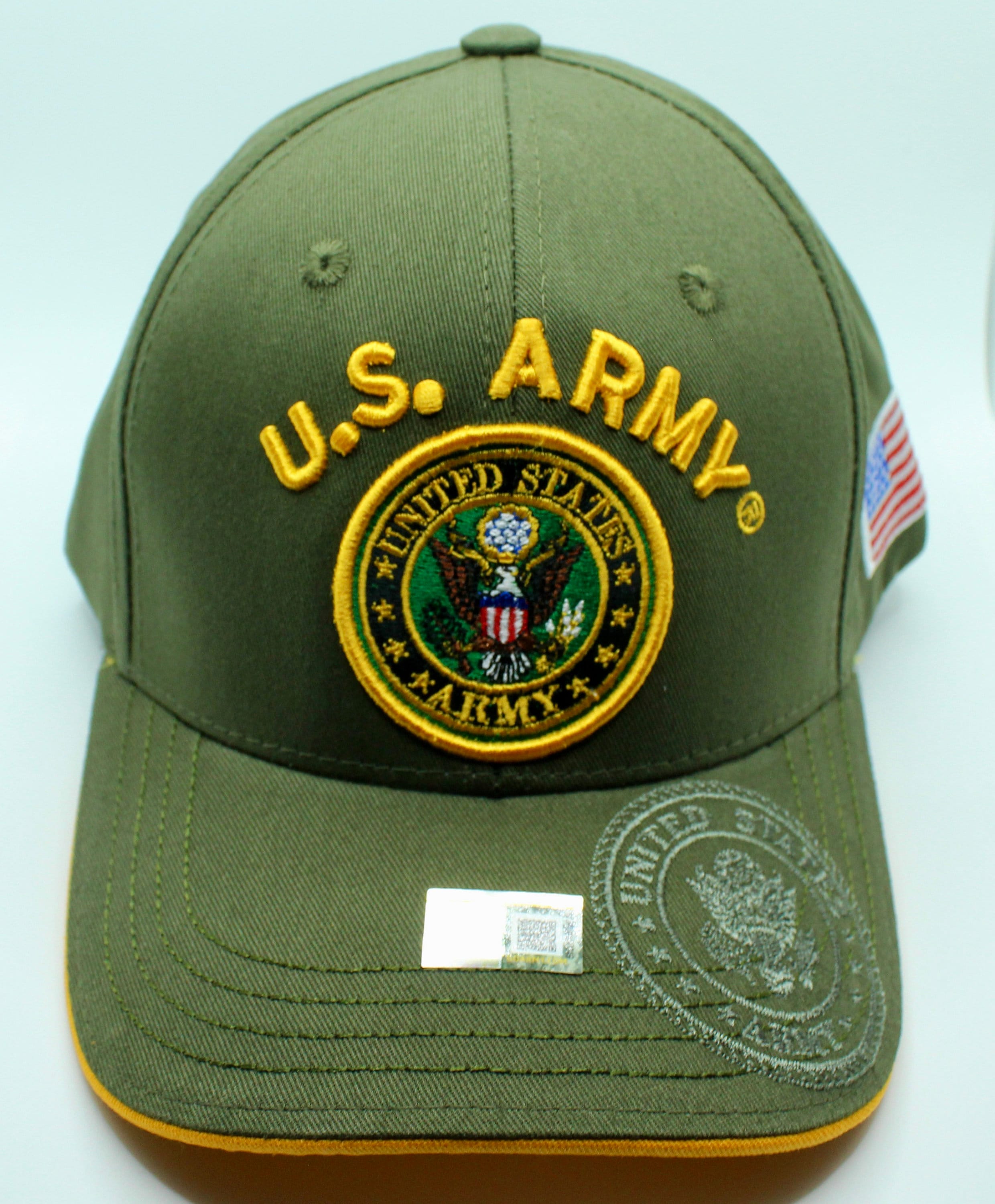 U.S. Army Hat. Army Logo Green Hat. US Army Baseball Hat. Officially ...