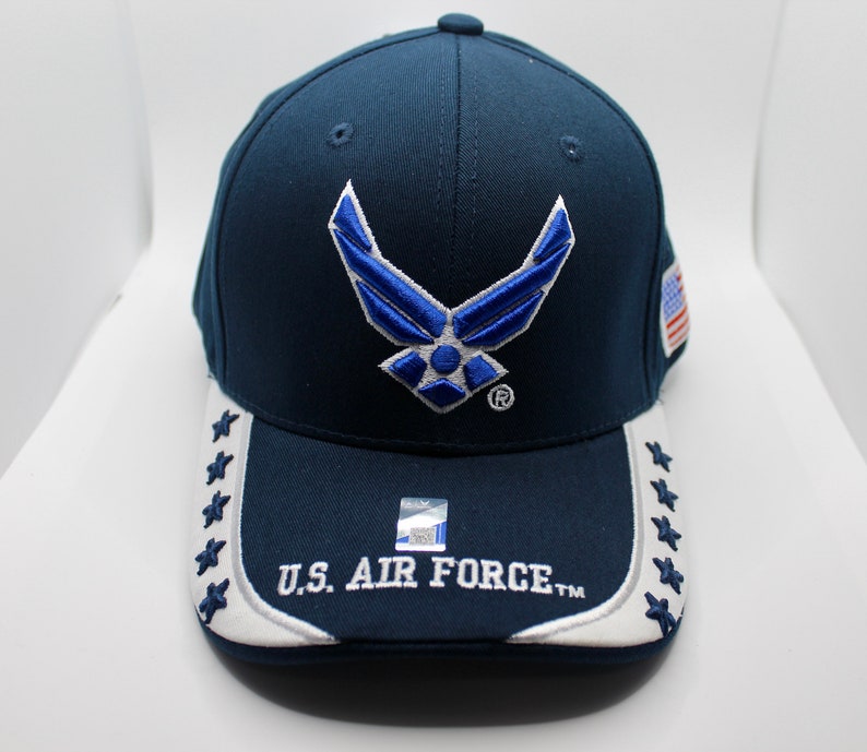 U.S. Air Force Hat. US Air Force Logo Cap. USAF Blue Hat. Officially ...