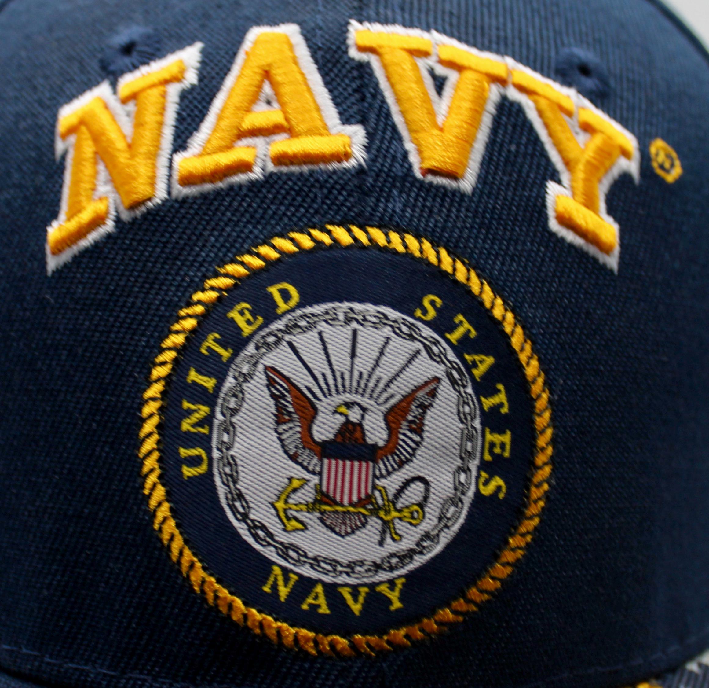 U.S. Navy Seal Hat. Navy Logo Blue Cap. US Navy Baseball Hat ...