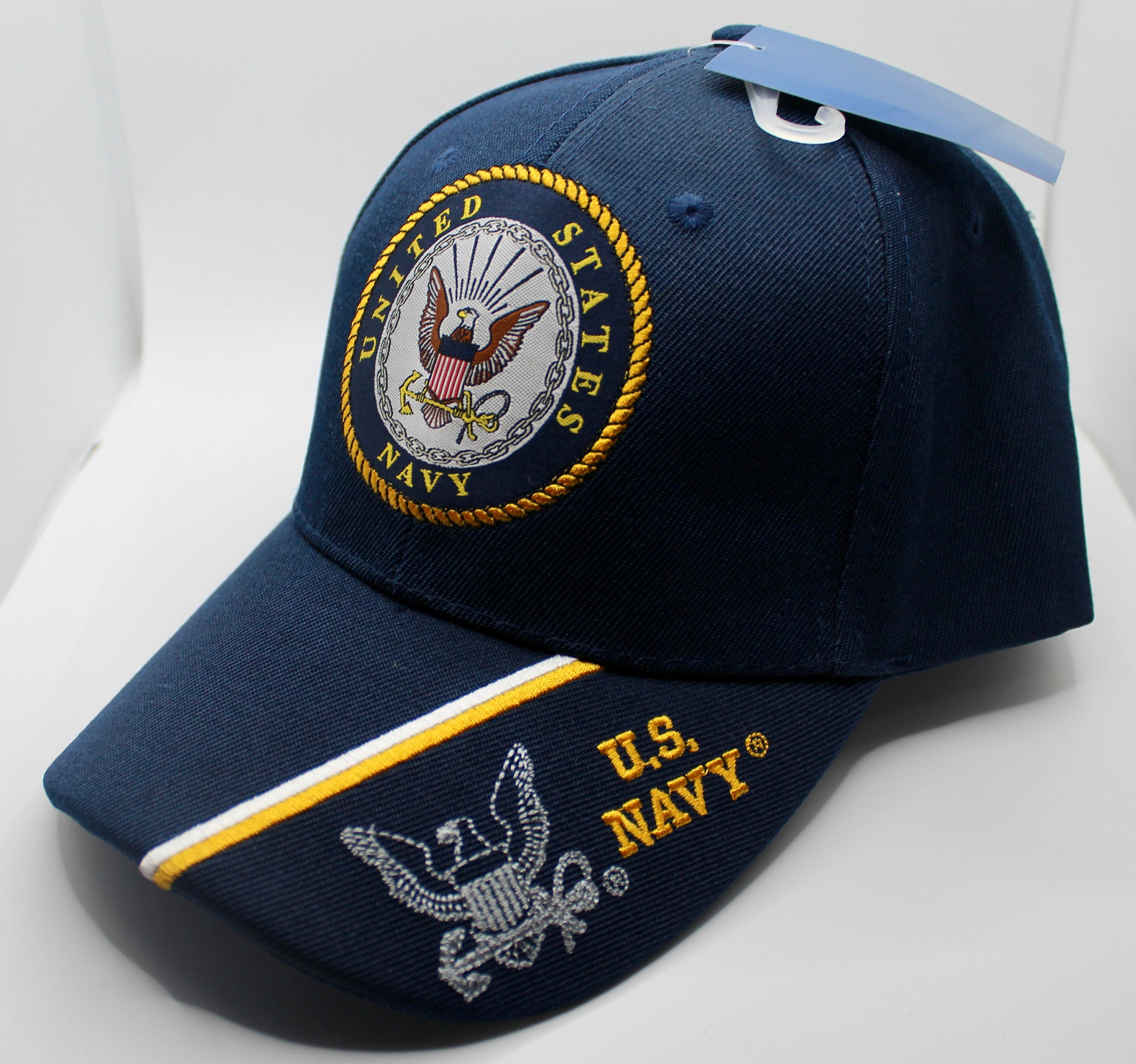 U.S. Navy Hat. Navy Logo Cap. US Navy Baseball Hat. Military Hat ...