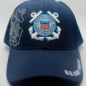 United States Coast Guard Blue Hat. USCG Blue Cap. US Military Hat ...